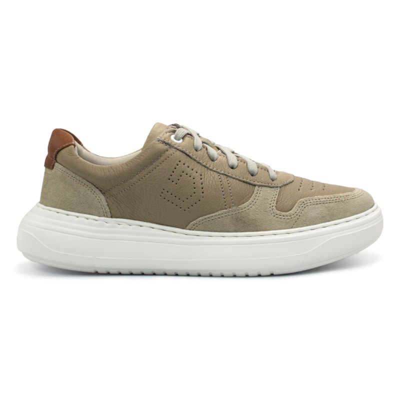 Tênis De Couro Democrata Masculino Denim Joe Ultra Light 526103 - Color ...